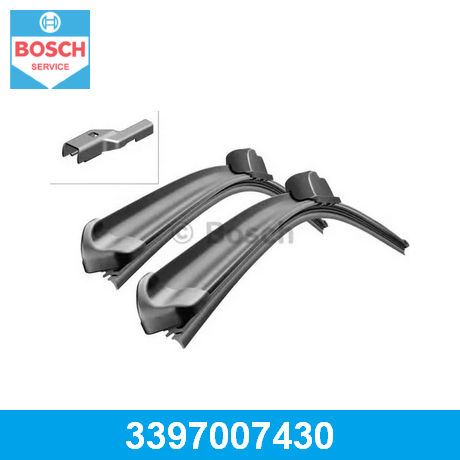 3397007430 BOSCH Щетки стеклоочистителя (к-кт) от производителя по спец ...