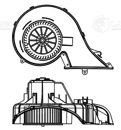 82349000 Volvo Моторчик отопителя от производителя по спец цене купить ...