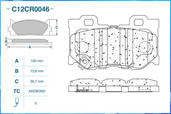 C12CR0046 Cworks от 1100 руб. в Москве