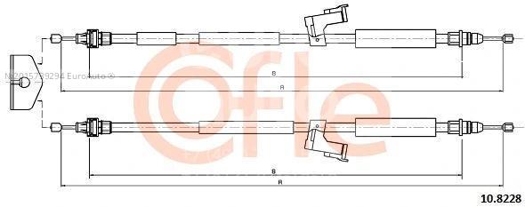 31340068 Volvo Трос стояночного тормоза от производителя по спец цене ...