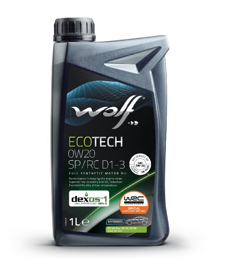 Масло WOLF ECOTECH 0W20 SP/RC D1-3 1L купить в ЕвроАвто