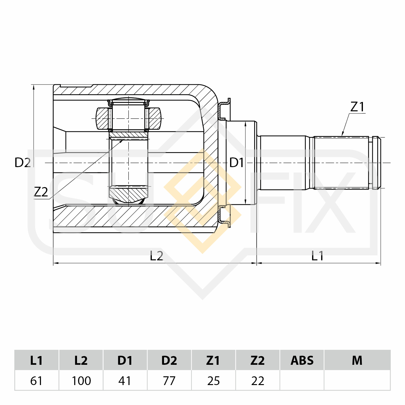 ST-1123 Sufix от 2070 руб. для Kia Ceed 2007-2012 в Москве