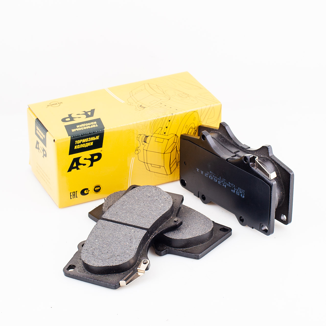 SS119-S ADVICS Колодки тормозные передние к-кт от производителя по спец ...