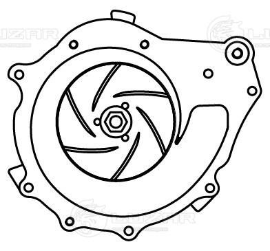 2224112 Scania Насос водяной (помпа) от производителя по спец цене купить