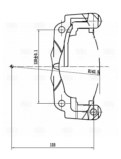 CF185165 Trialli от 2707 руб. для Ford Transit 2006-2013 в Москве