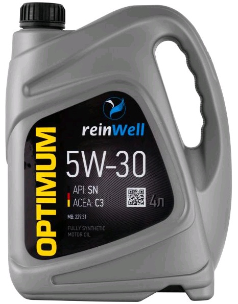 Масло REINWELL 5W30 4Л купить в ЕвроАвто