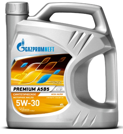 Масло GAZPROMNEFT PREMIUM A5B5 5W30 4Л купить в ЕвроАвто