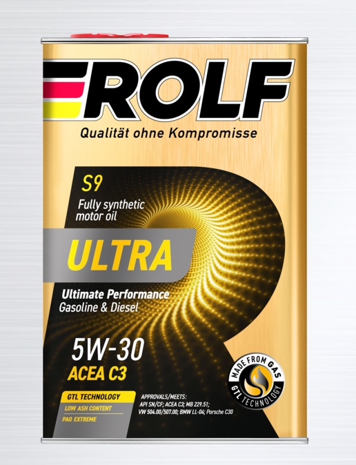 Масло ROLF ULTRA 5W30 4Л СИНТЕТИКА купить в ЕвроАвто