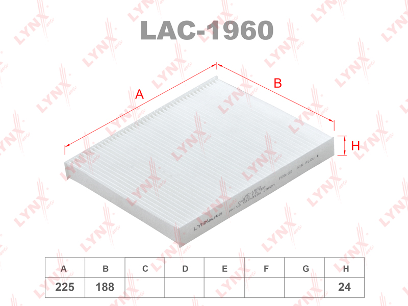 LAC-1960 Lynx от 611 руб. для Ford America Explorer 2011-2019 в Москве
