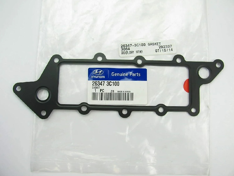 26347-3C100 Hyundai-Kia Прокладка корпуса масляного фильтра от ...