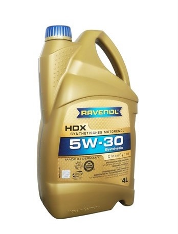 Масло RAVENOL HDX 5W30 4Л купить в ЕвроАвто