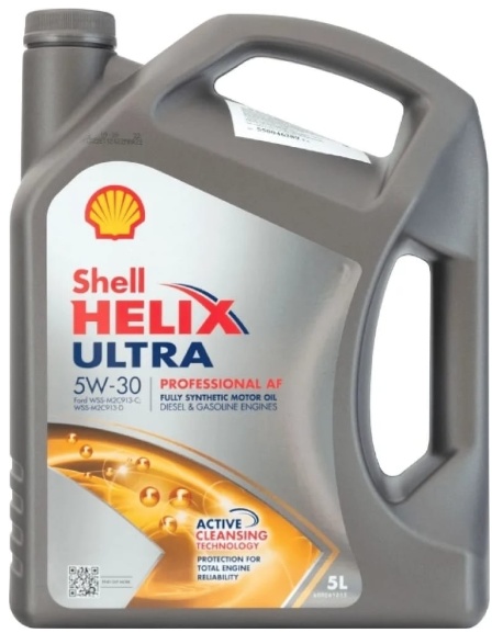 Масло SHELL HELIX ULTRA PROFESSIONAL AF 5W30 5Л купить в ЕвроАвто