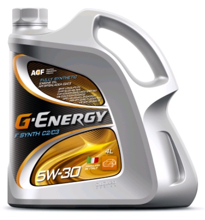 Масло G-ENERGY F SYNTH C2/C3 5W30 4Л купить в ЕвроАвто