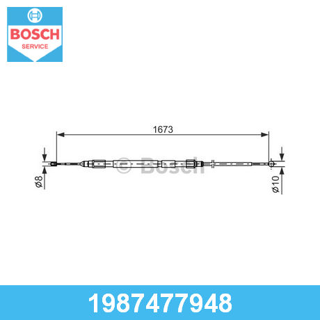 1987477948 BOSCH от 246 руб. для BMW 5-serie E60/E61 2003-2009 в Москве