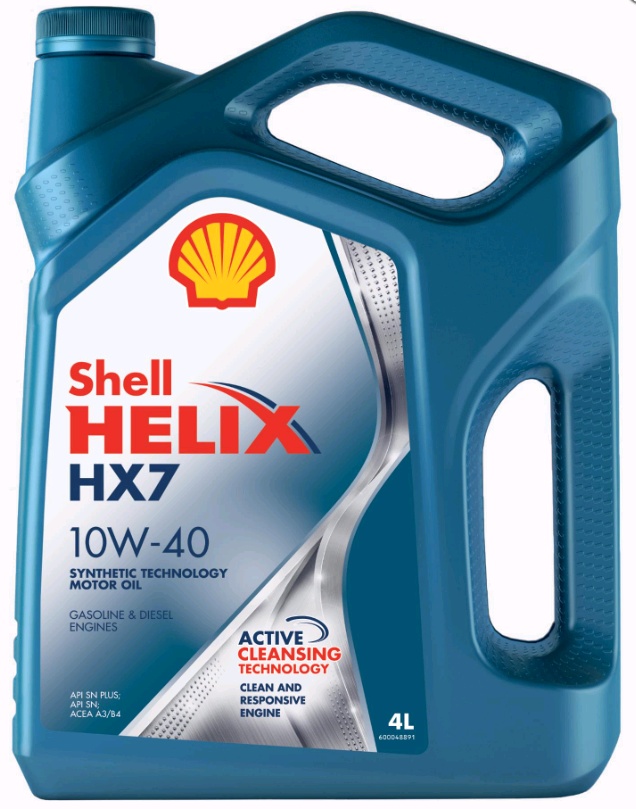 Масло SHELL HELIX HX7 10W40 4Л купить в ЕвроАвто