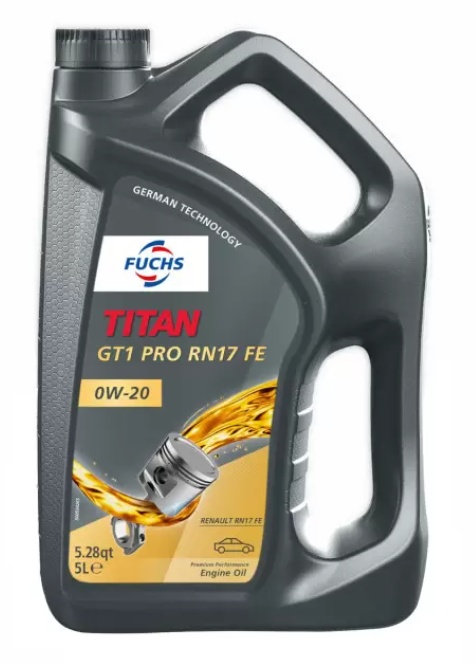 Масло FUCHS TITAN GT1 PRO RN17 FE 0W20 5Л купить в ЕвроАвто