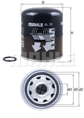 AL26 Mahle / Knecht truck от 2858 руб. в Москве