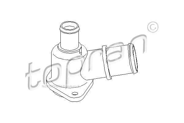 1201C3 Citroen-Peugeot Фланец двигателя системы охлаждения от ...