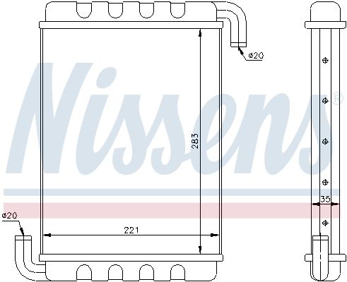13.004.0099 Sonder Радиатор отопителя от производителя по спец цене купить