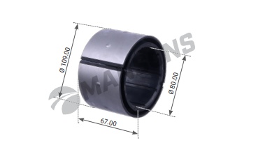 9413260050 Mercedes Benz Втулка (сайлентблок) заднего стабилизатора от ...