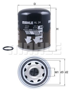 AL24 Mahle / Knecht truck от 3619 руб. в Москве