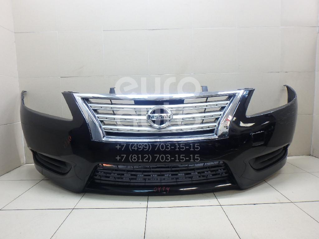 Бампер передний для Nissan Sentra (B17) 2013-2019 в Москве