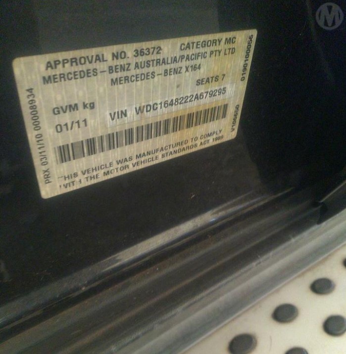 Mercedes Benz GL-Class X164 2006-2012 в разборке | ЕвроАвто