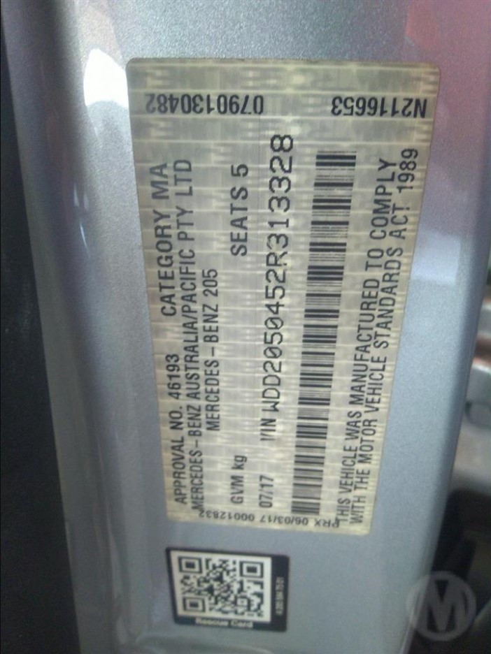 Mercedes Benz W205 C-Klasse 2014-2021 в разборке | ЕвроАвто