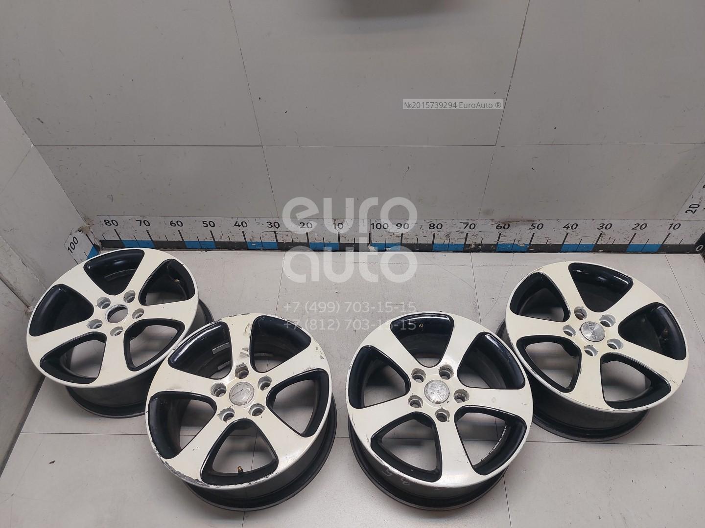 Диски колесные легкосплавные (к-кт) 6.5x15 5x112 ET42 D57.1 для VW ...