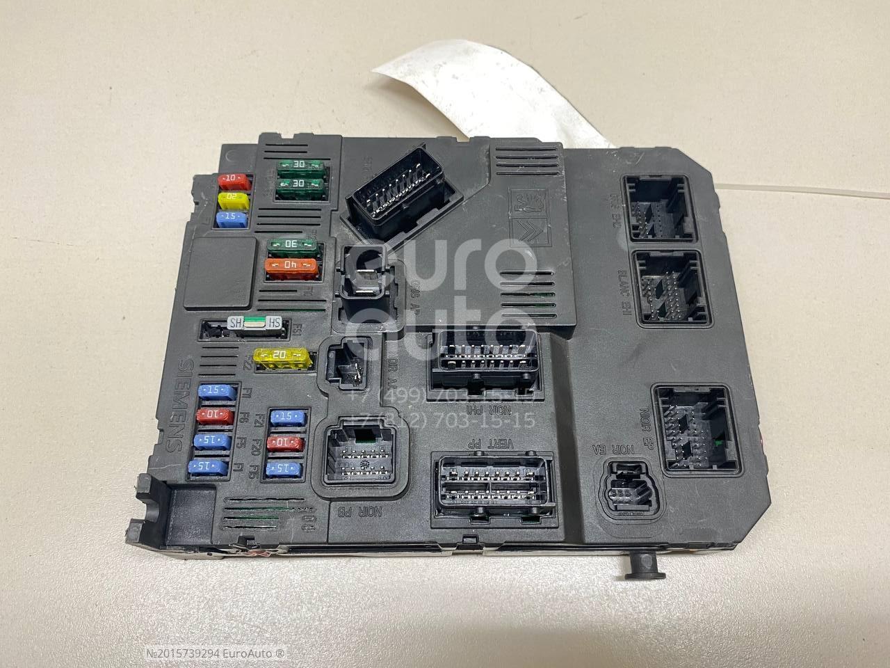 6580.FQ Citroen-Peugeot Блок предохранителей от производителя по спец ...