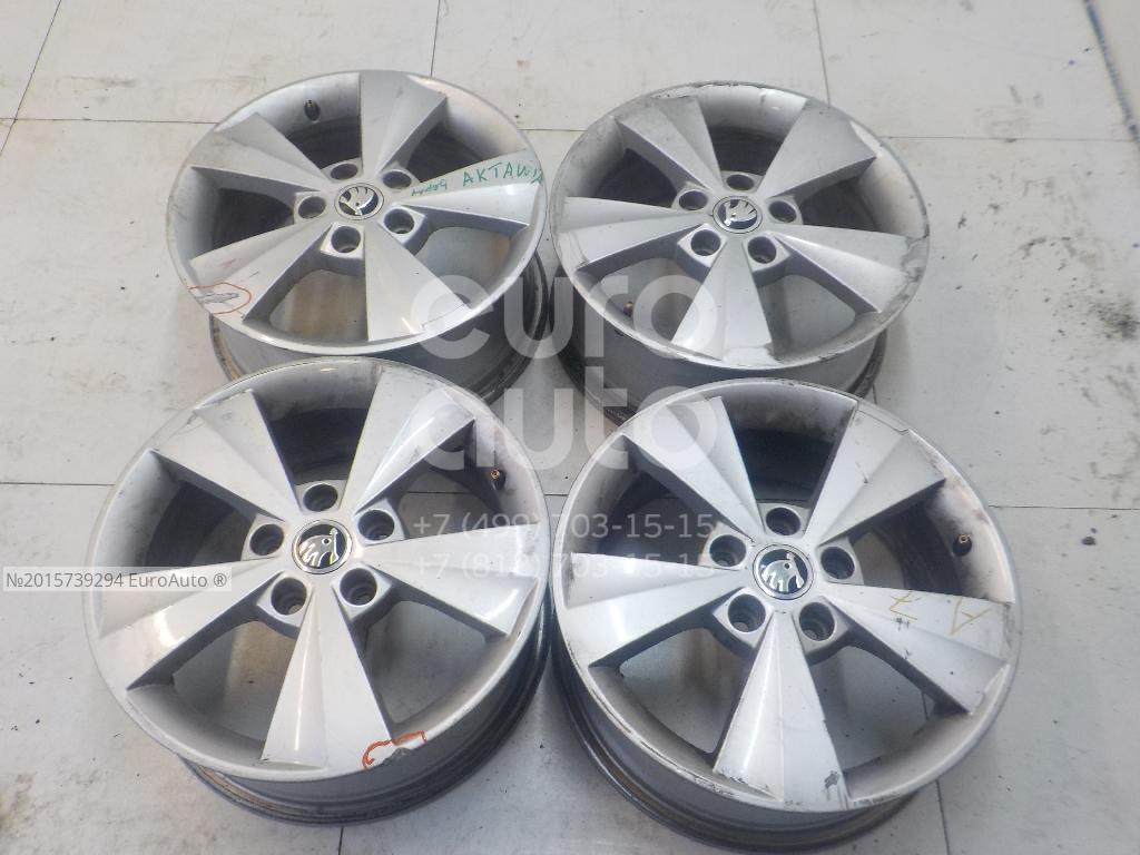 Диски колесные легкосплавные (к-кт) 6.5x16 5x112 ET46 D57.1 для Skoda ...