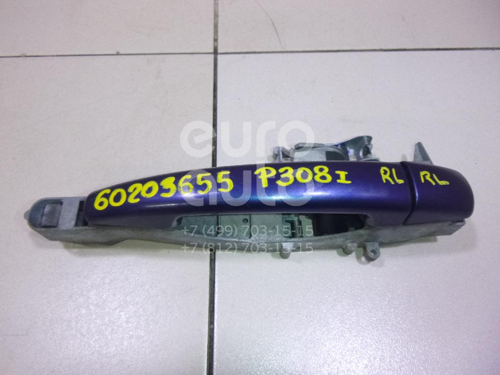 Ручка двери задней наружная левая для Peugeot 308 I 2007-2015 в Москве