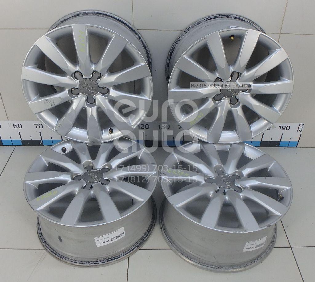 Диски колесные легкосплавные (к-кт) 8x17 5x112 ET47 D66.5 для Audi A4 ...