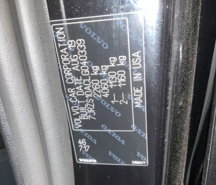 Volvo S60 2019> в разборке | ЕвроАвто