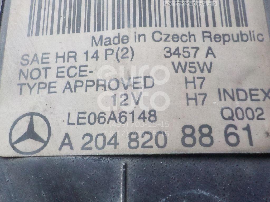 2049065603 Mercedes Benz от 10229 руб. для Mercedes Benz W204 2007-2015 ...