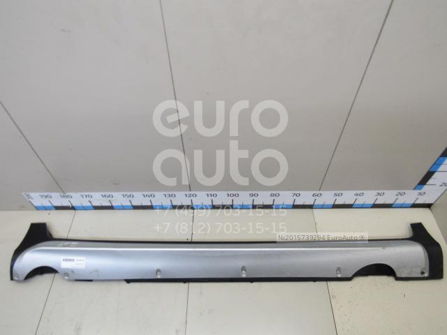 Накладка на порог (наружная) для Volvo XC60 2008-2017 в Москве