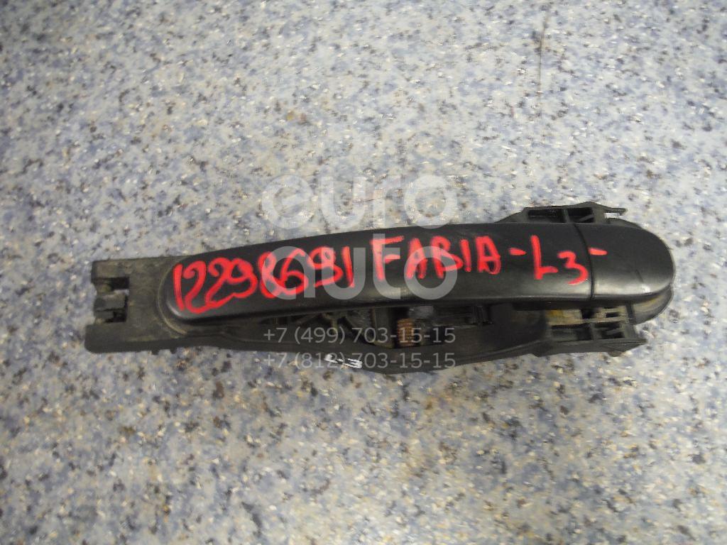 Ручка двери задней наружная левая для Skoda Fabia 1999-2007 в Москве
